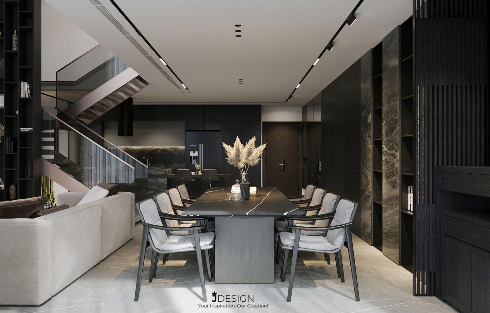 THIẾT KẾ NỘI THẤT SUNSHINE CITY - DUPLEX